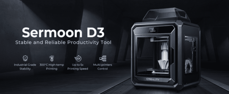 Creality Sermoon D3 Will Hit The Market Soon | 3DPadvisor